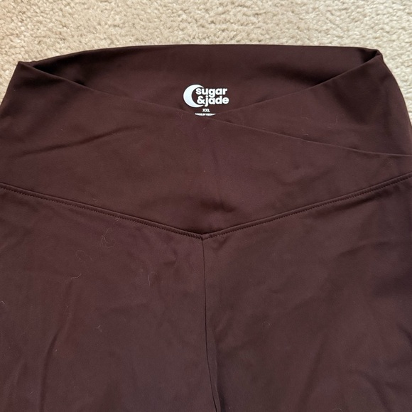 Sugar and Jade | Bottoms | Brown Yoga Type Pant Tween Sizing I Wear A ...